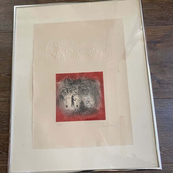 Hoi Lebadang | Art | Hoi Lebadang Etching With Relief | Poshmark